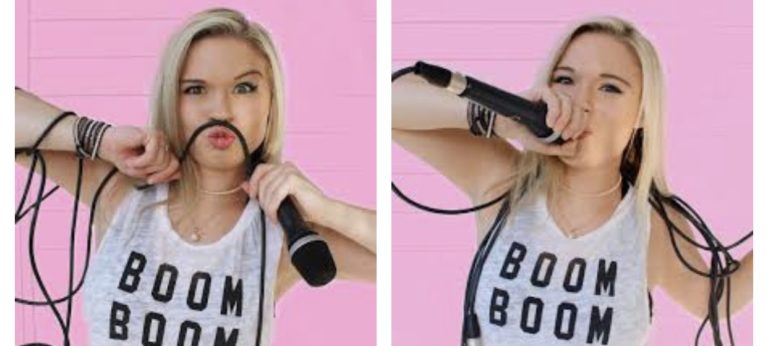 Paige Zilba aka @paigezilba who is the Tiktok and YouTube beatbox star ...